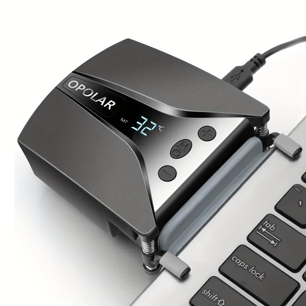 Amazon.com: Generic Laptop Fan Cooler with Temperature Display; Rapid ...