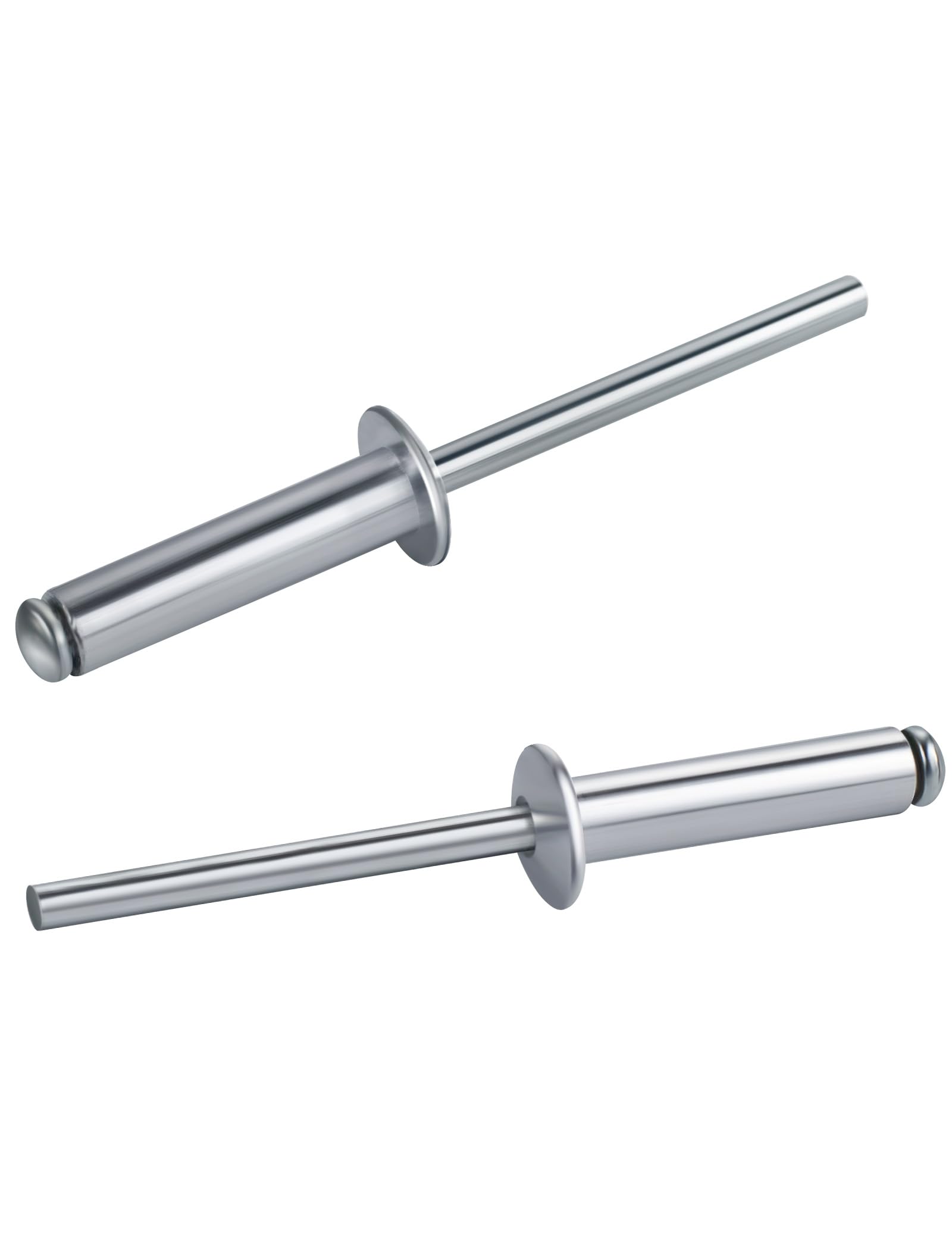 Amazon.com: 100 PCs 1/8'' x 3/8''Aluminum Blind Rivets, Pack of 100 CT ...