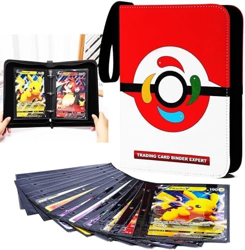 Amazon.com: Rayvol Jumbo Card Binder Size XL, Fits 80 XL Jumbo Cards ...