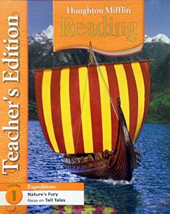 Amazon.com: Houghton Mifflin Reading: Teacher's Edition Level 5 Theme 1 ...