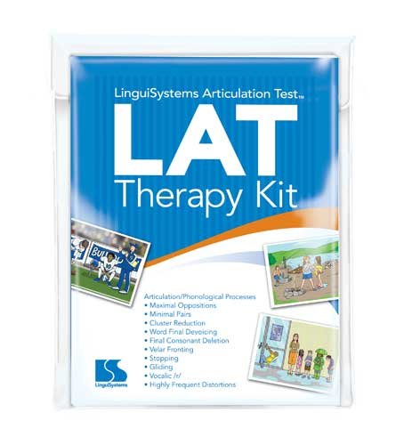 LinguiSystems Articulation Test LAT Therapy Kit: LinguiSystems: Amazon ...