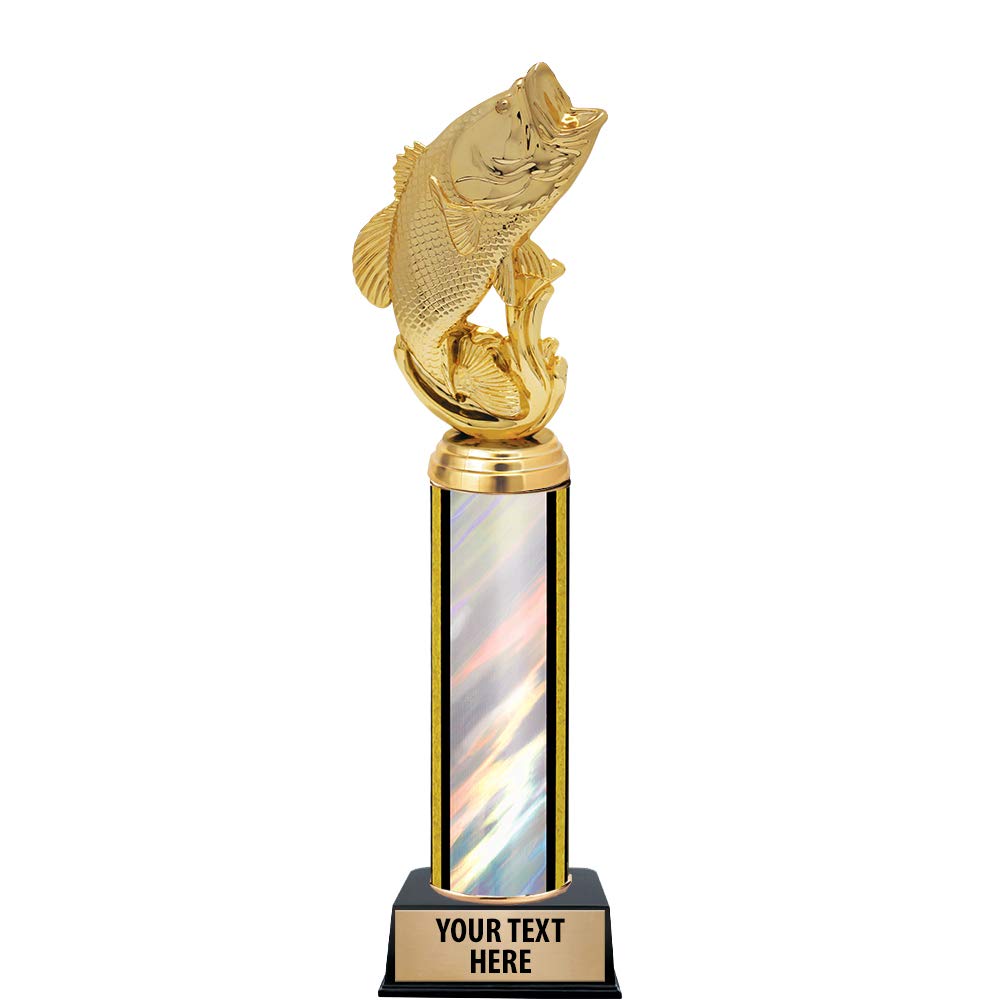 Amazon.com : 11" Large Mouth Bass Fish Trophies - Large Mouth Bass Fish ...