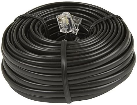 CS Telephone Extension Cord 2 Pin,1 Line RJ11 Male To Male Cable Line ...