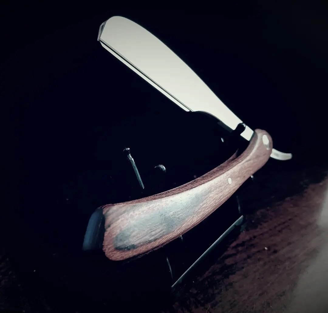 Amazon.com: Feather Artist Club Wood DX 折疊手柄刮鬍刀 : 美容與個人護理