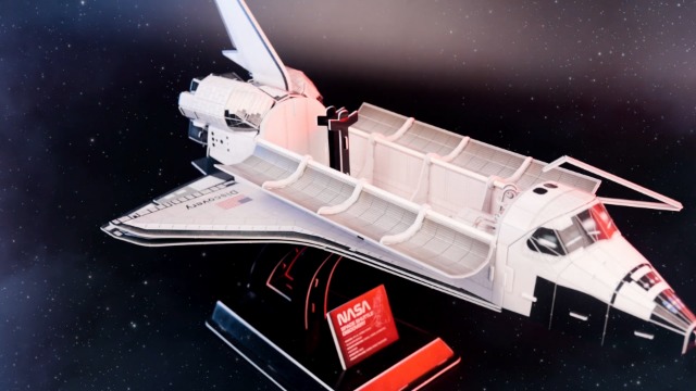Watch CubicFun NASA Space Shuttle Discovery 3D Puzzles on Amazon Live