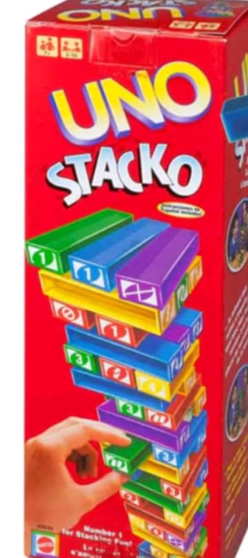 Jogo Uno Stacko, 43535, Mattel Games Mattel Multicolorido : Amazon.com.br: Brinquedos e Jogos