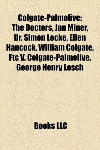 Colgate-Palmolive: the Doctors, Jan Mine : Llc, Books: Amazon.es: Libros