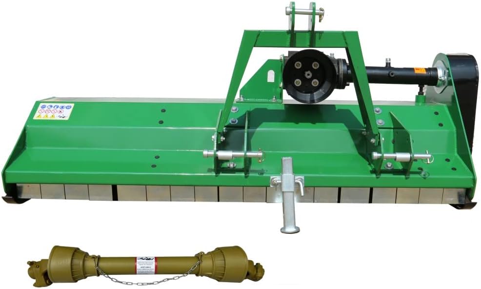 Amazon.com : Titan Attachments 3 Point 72" Flail Mower with Replaceable ...