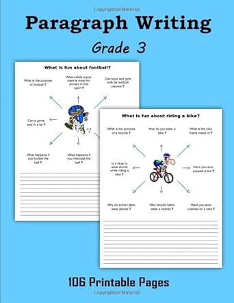 Paragraph Writing - Grade 3: Mahoney, C.: 9781793422132: Amazon.com: Books