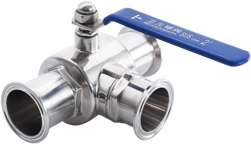 Amazon.com: Ball Valve,Stainless Steel Ball Valve,Stainless Steel 3-Way ...