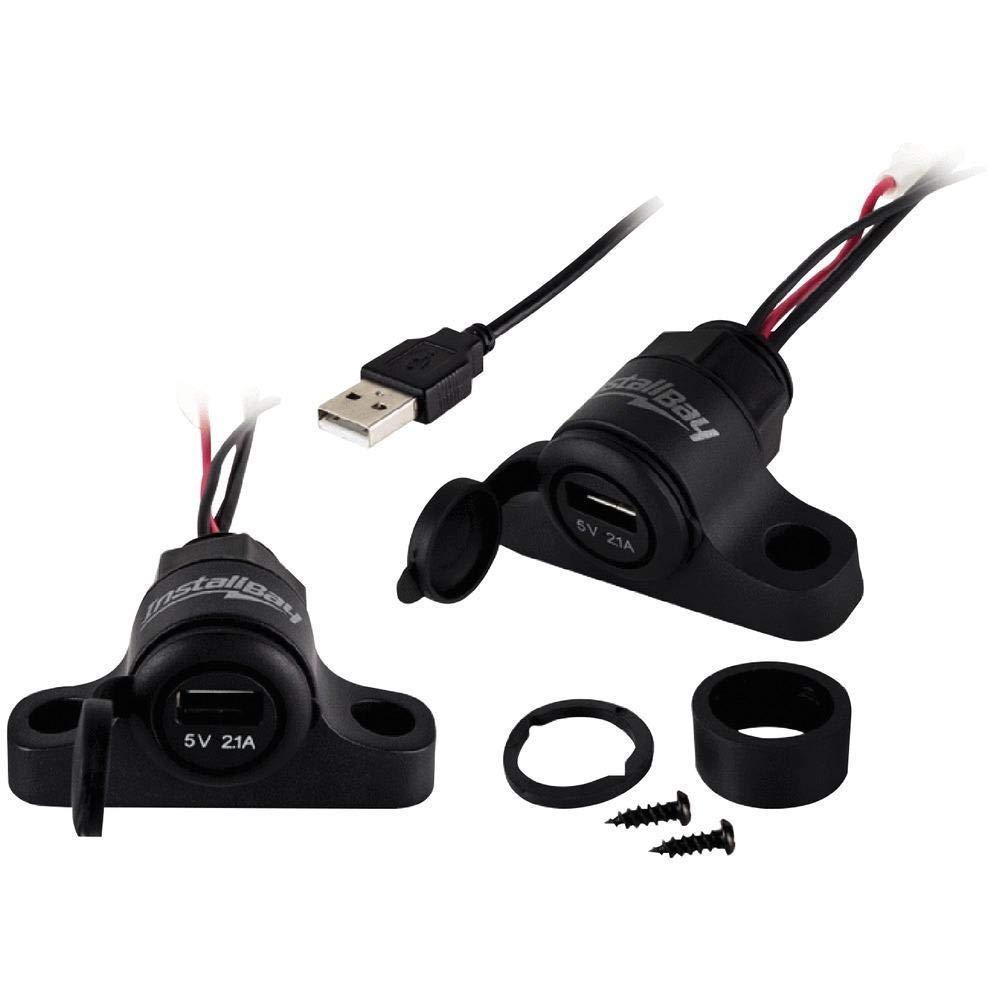 Amazon.com: Install Bay - Pass Through Flush Mount USB Socket - Retail ...