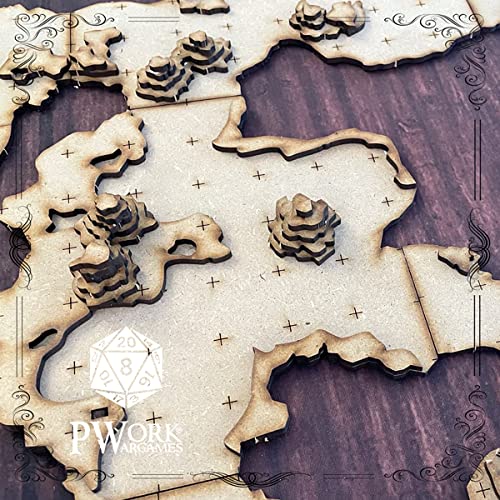 Pwork Wargames The Cave (Cave) – 3D Tactical maps Rpg Fantasy Dungeon ...