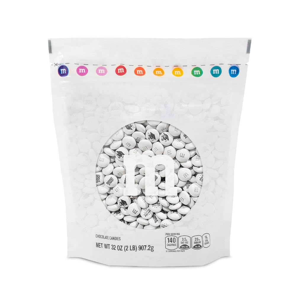 Amazon.com: M&M'S Class of 2026 Milk Chocolate Candies, 2 Pounds of ...