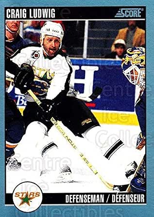 Amazon.com: (CI) Craig Ludwig Hockey Card 1992-93 Score Canadian (base ...