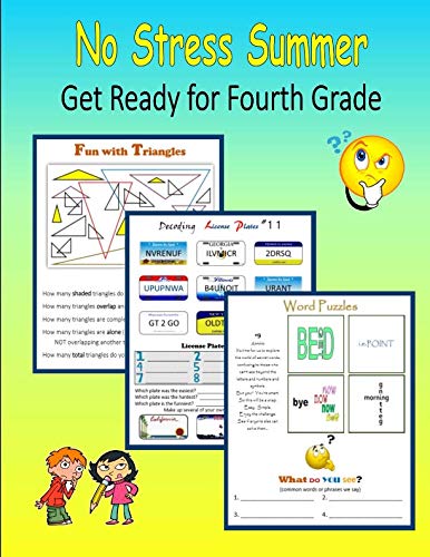 No Stress Summer: Get Ready for Fourth Grade: Mahoney, C ...