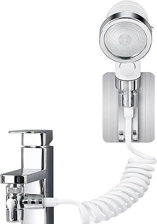GiReich Handbrause für Waschbecken, Handbrause im Badezimmer mit 1,5 m ...