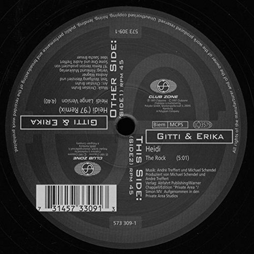 Amazon.com: Heidi ('97 Remix)/Vinyl Maxi Single [Vinyl 12'']: CDs & Vinyl