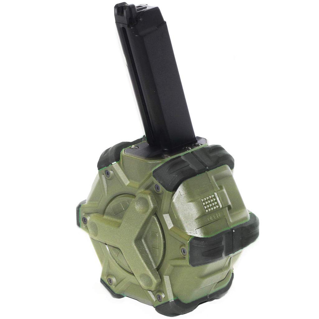 Buy Airsoft WE 350rd Drum Magazine for ISSC M22 EMG SAI BLU APS ARMY ...