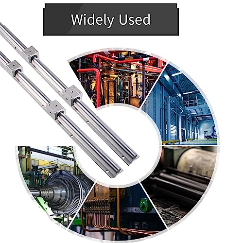 Snapklik.com : CHUANGNENG Linear Rail SBR20 1000mm 2PCS Fully Supported ...