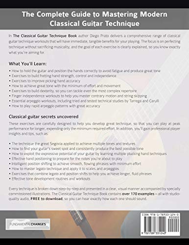 Snapklik.com : The Classical Guitar Technique Book: The Complete Guide ...