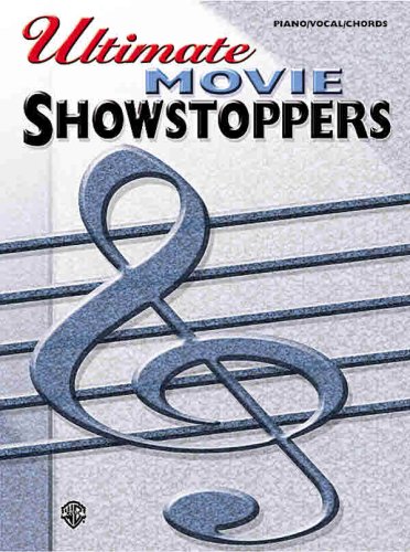 Ultimate Showstoppers Movie: Piano/Vocal/Chords: Alfred Music ...