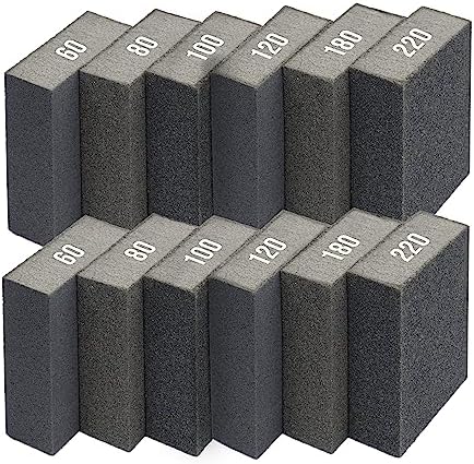SEDEF Sanding Blocks Wet and Dry use,Sanding with water - 6/12 ...