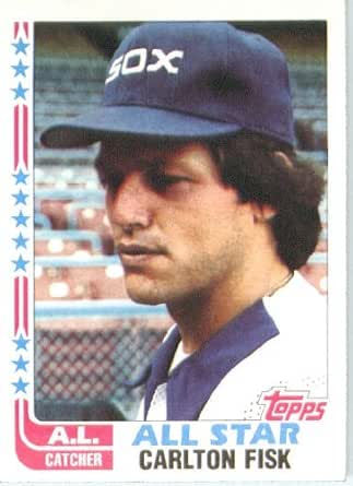 Amazon.com: 1982 Topps Baseball Card #554 Carlton Fisk : Collectibles ...