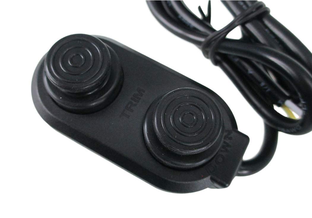Snapklik.com : Pactrade Marine Boat Tilt Trim Switch - Black Push ...