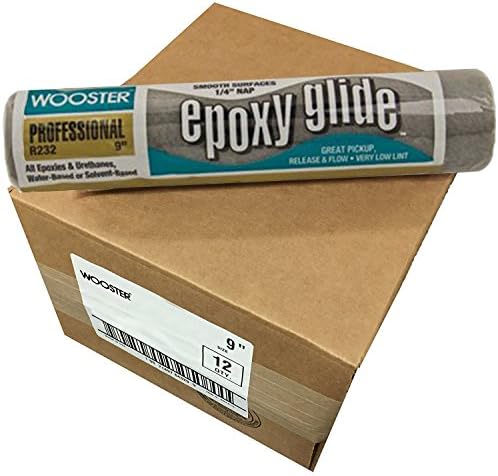 Amazon.com: Wooster Brush R232 18 inch Epoxy Glide 1/4 inch Nap Roller ...