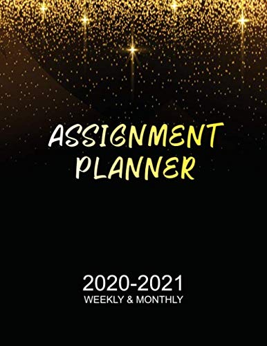 Assignment Planner 2020-2021 Weekly & Monthly: Assignment Planner For ...