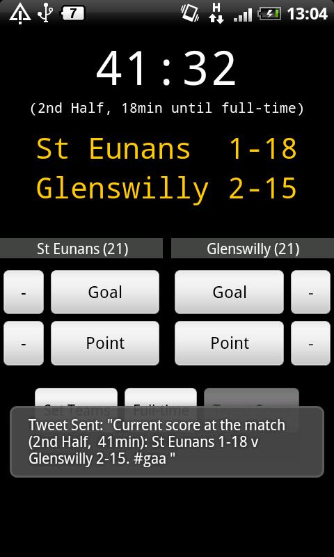 GAA Scoreboard - App on Amazon Appstore