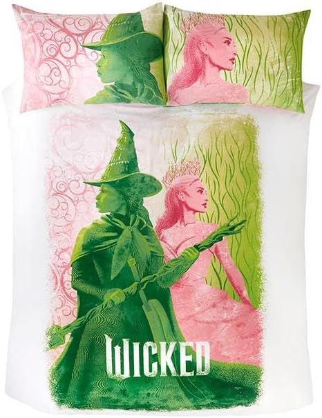 Amazon.com: Wicked Glenda & Elphaba Reversible 2 in 1 Design Double ...