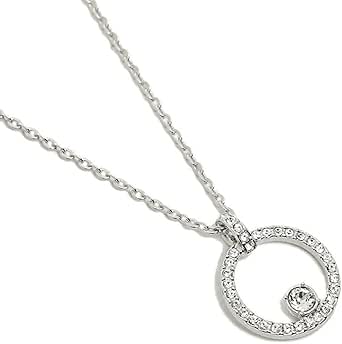Amazon | [スワロフスキー] ネックレス アクセサリー 5198686 CREATIVITY CIRCLE ペンダント レディース ...