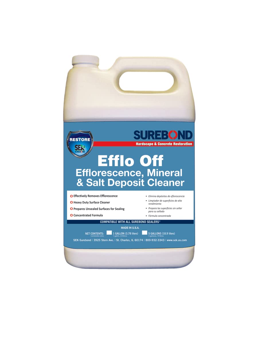 Amazon.com: SEK Surebond Efflorescence Cleaner 1 Gallon : Industrial ...