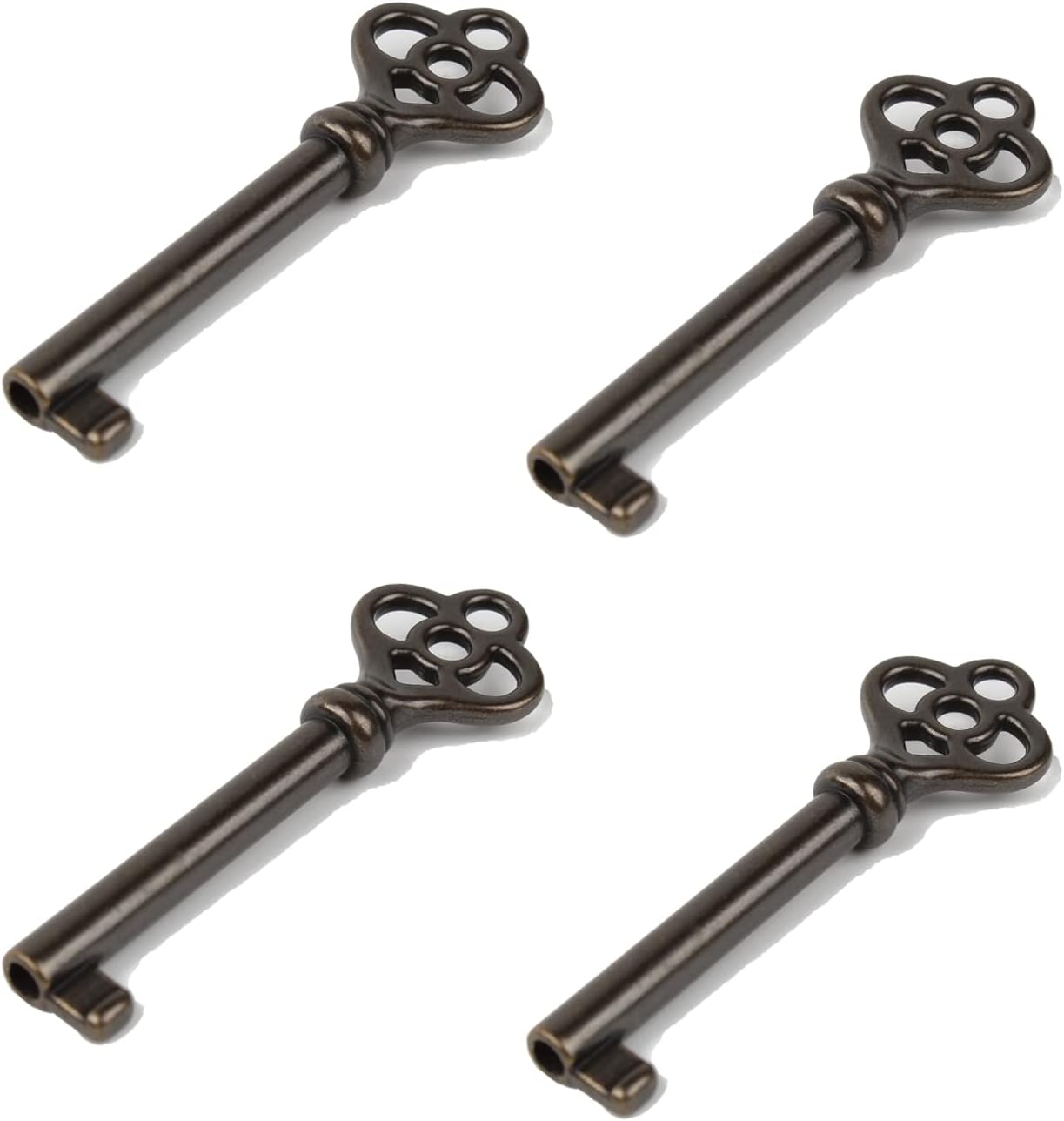 Antique Hollow Barrel Skeleton Key KY-3AB (4pcs) Fit Cabinet Doors ...