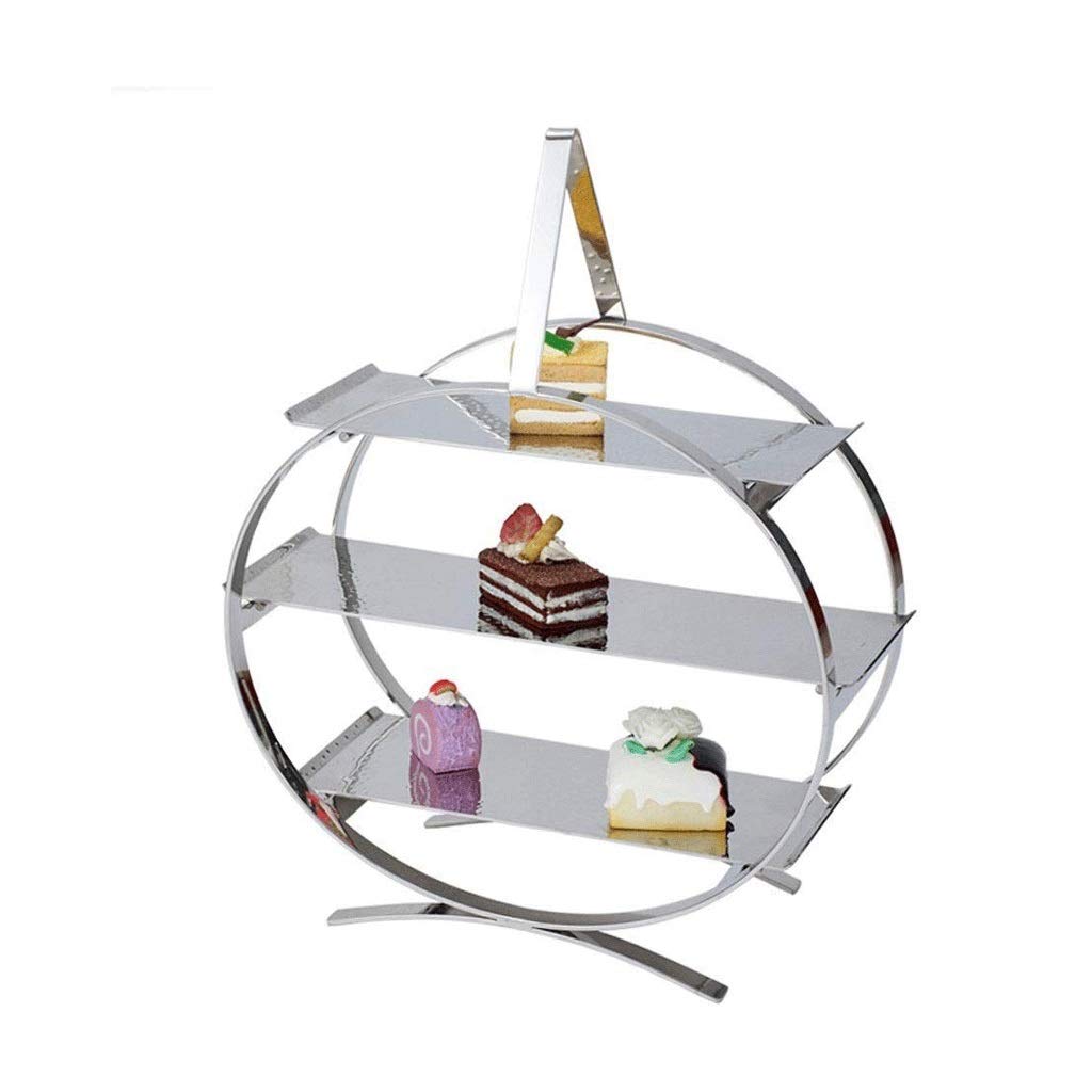 Buy KSW_KKW Stainless Steel Dessert Table Decoration Buffet Table Food ...