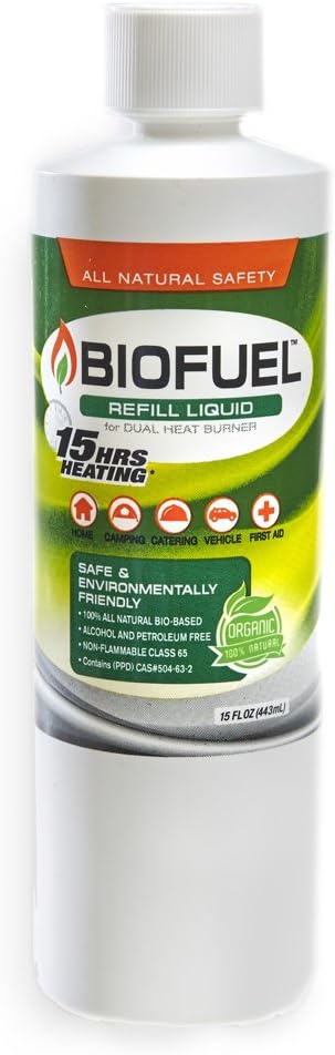 Amazon.com: Greenscapes 15oz BioFuel, 15 oz, Grey: Home & Kitchen