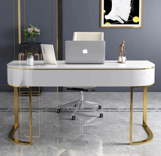 KOHINOOR DECOR Primary Material Green Ply Plywood Computer Desk with ...