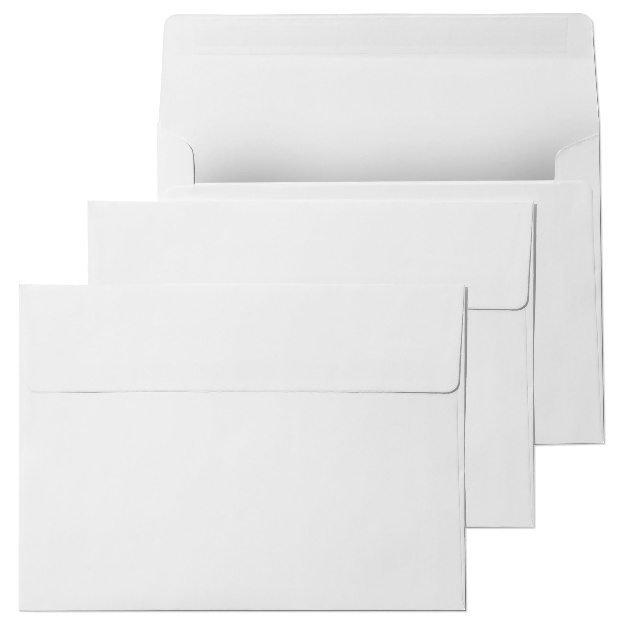 Amazon.com : Pack It Chic - A7 White Envelopes 5” X 7” (250 Count) Self ...