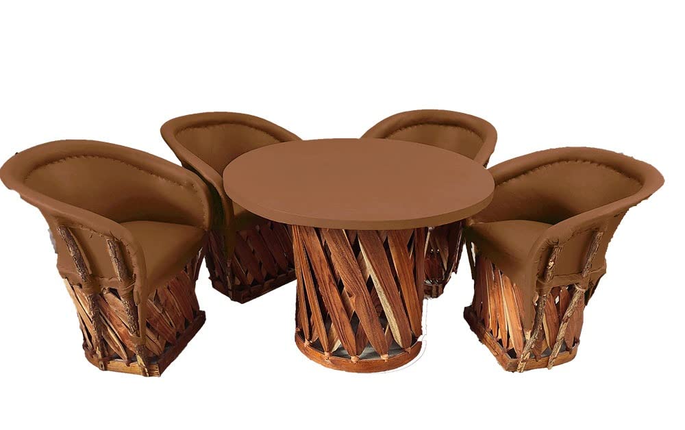 Amazon.com: Traditional Dining Room with Equipales Furniture handmade ...