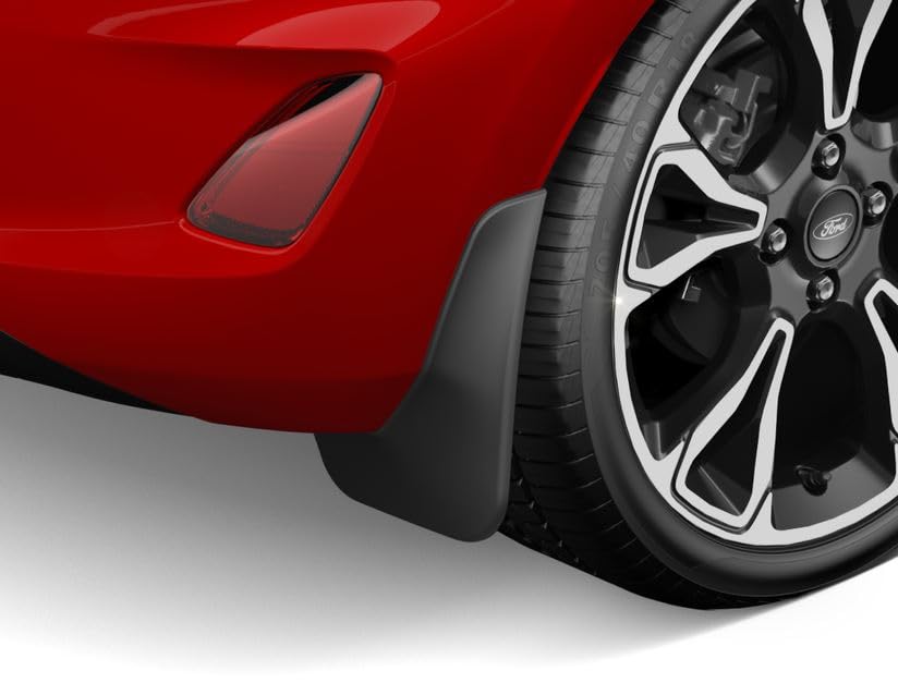 Ford Genuine Contoured Mud Flaps Splash Guard Kit Pair Black For Fiesta ...
