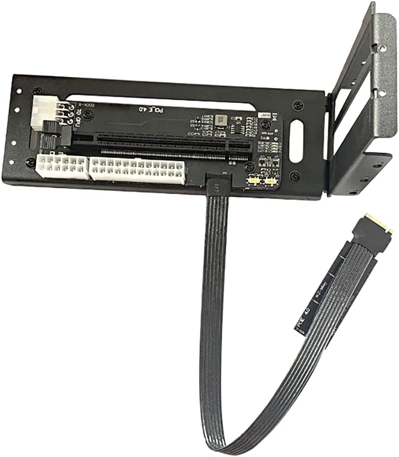 Amazon.co.jp: JMT R43SG GEN4 M.2 M-Key to PCIE X16 4.0 外部グラフィックスカードスタンド ...