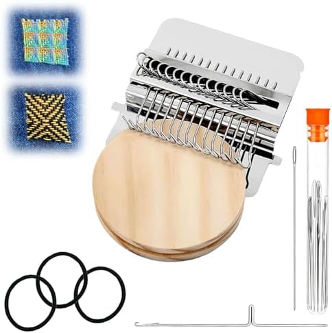 Amazon.com: Patchmaker 2.0 Kit, Knitpatch Patchmaker 2.0 Kit, Knit Patch Loom Kits, Small ...