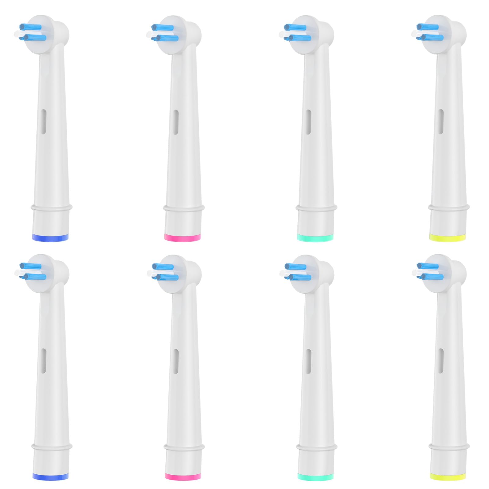 8pcs Interspace Toothbrush Heads, Compatible with Braun Oral B Electric ...