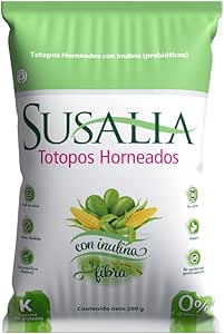 SUSALIA Totopo Horneado 200Gr (Caja con 8 Piezas) |Tortilla Chips ...