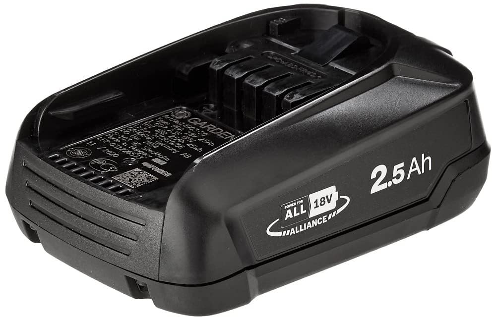 Gardena System Battery: 2,5 System Battery P4A PBA 18V/45 2.5 Ah ...