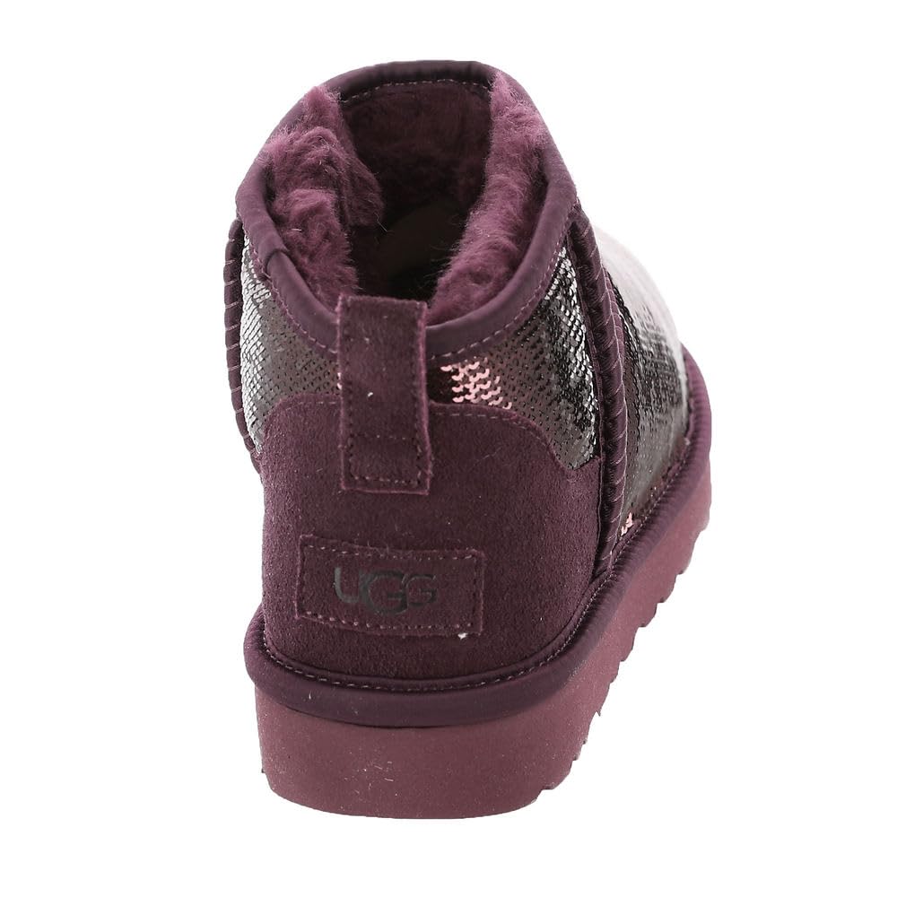 Snapklik.com : UGG Womens Classic Ultra Mini Mirror Ball Boot
