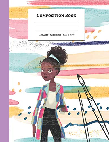 Composition Notebook - More Than A Princess Notebook Artist Wide Rule 7 ...