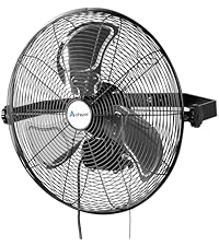 Amazon.com: ACHAZEL 14 in. Outdoor Weatherproof Fan, 3-Speed High ...