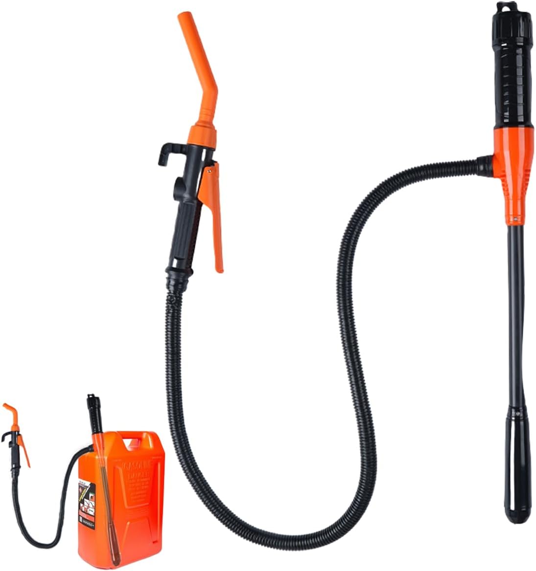 Amazon.com: Upgraded Portable Power Battery Pump, Hand Fuel Transfer ...